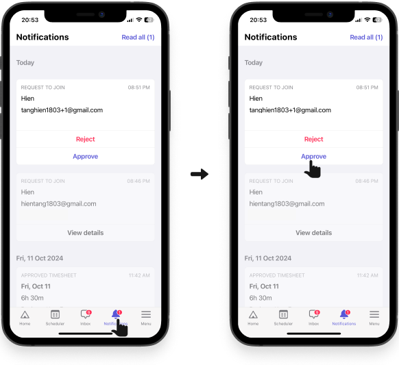 Approve join requests of new members – Camelo Help Center