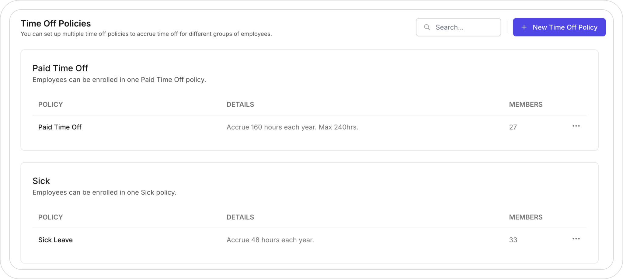 Attendance Notices, Time Off Policies, & Employee Documents – Camelo ...
